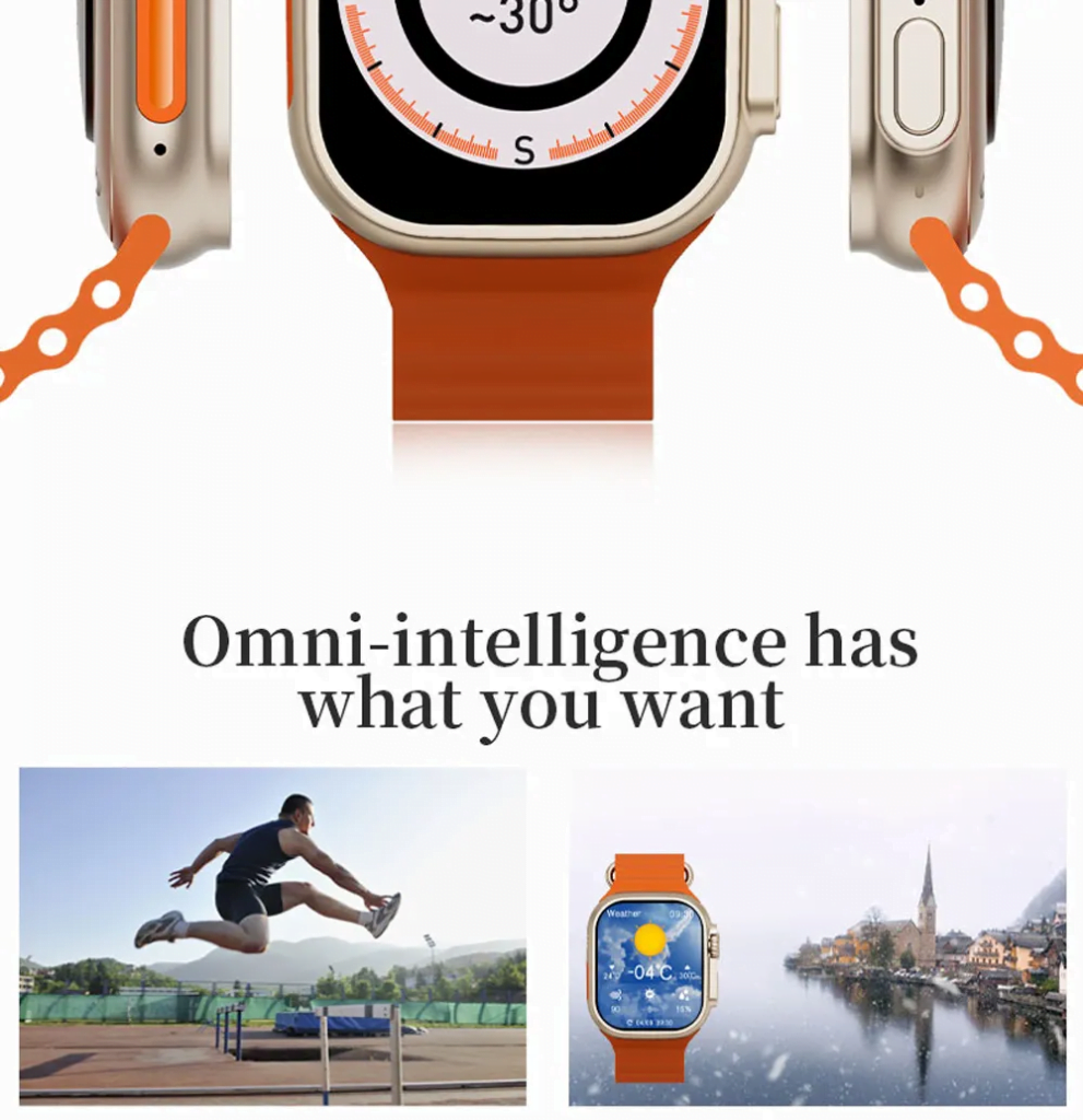 X9 Ultra Smart Watch Super Amoled Display | Charge Store