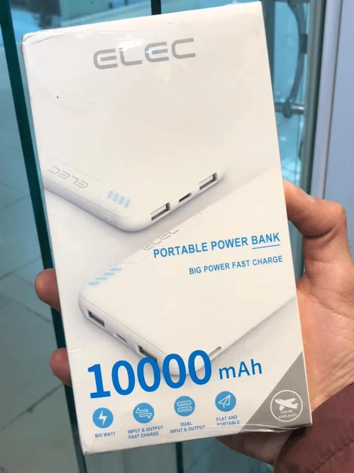 ELEC Power Bank 10000mah | Dual Usb Port - Charge Store