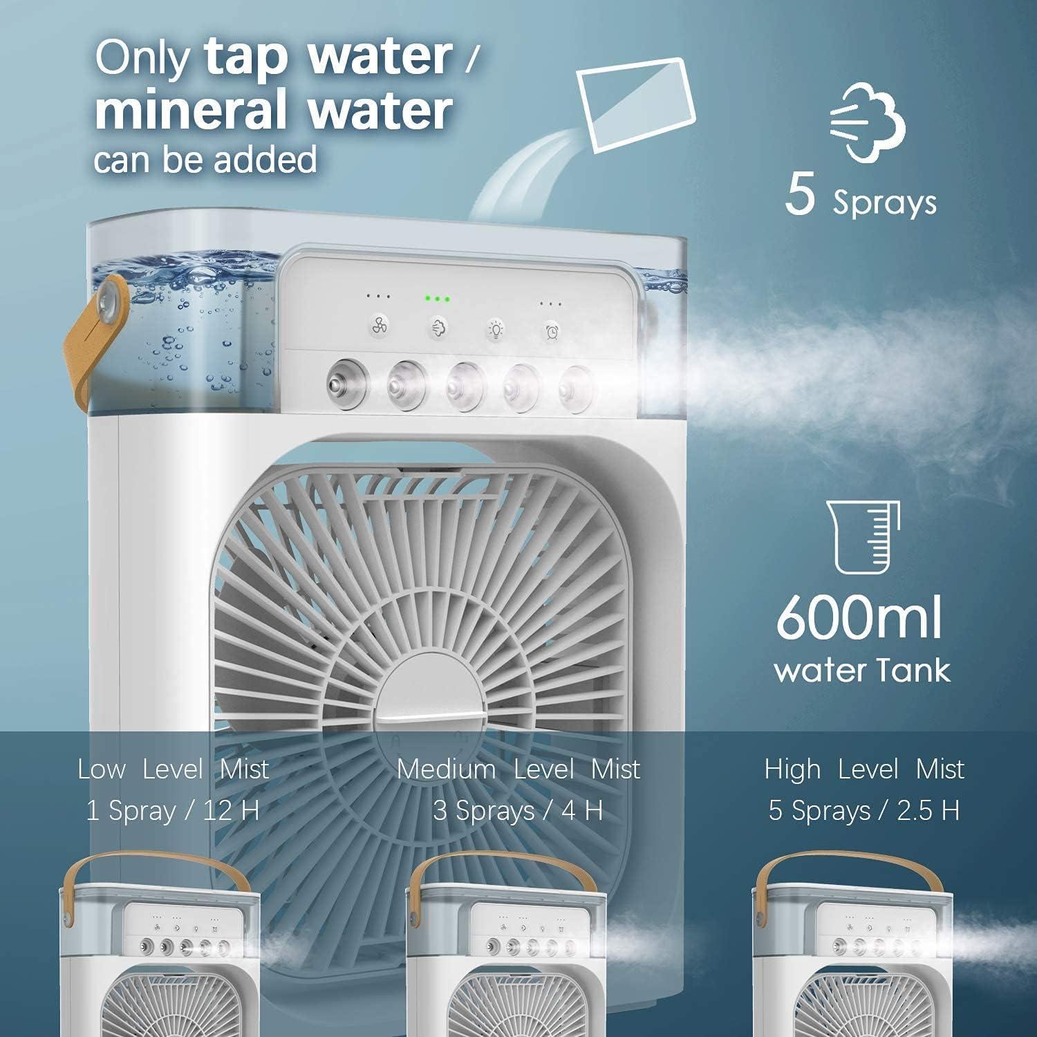 Portable mini air cooler price in Pakistan | Charge Store